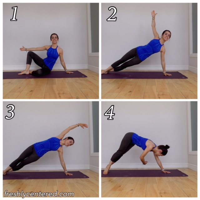 How to do side twist - Freshly Centered