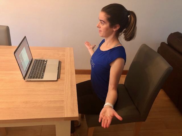 Muscle activation exercises at your desk - Freshly Centered