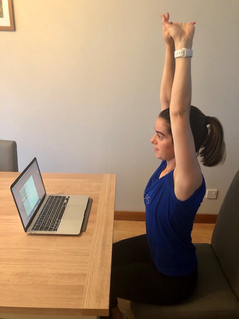 Muscle activation exercises at your desk - Freshly Centered